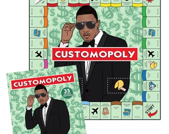 Custom Monopoly - Etsy