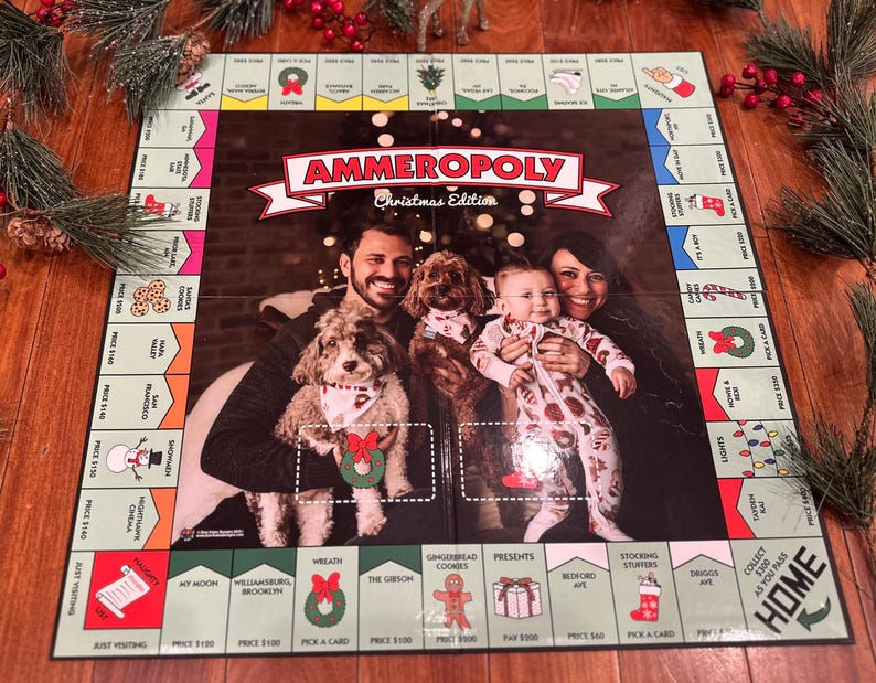 Custompoly Board Game, Personalized Game, Custom Board, Couples Gift - Etsy
