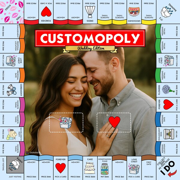 Monopoly Wedding - Etsy