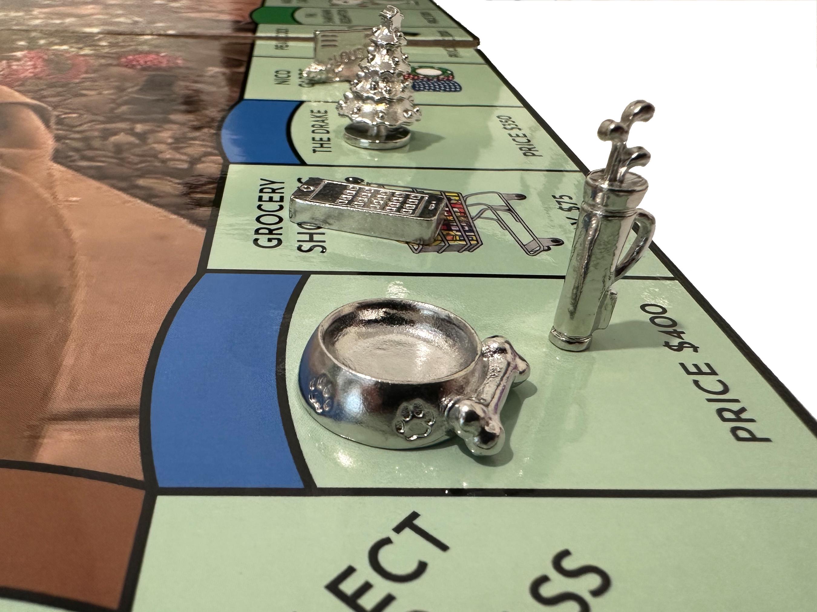 Metal Board Game Tokens: Custom Opoly Pawns, Gamer Gift - Etsy
