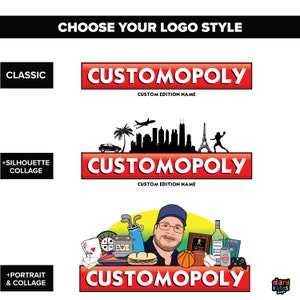 Customopoly Game Board:custom Game Board, Personalized Custom Opoly ...
