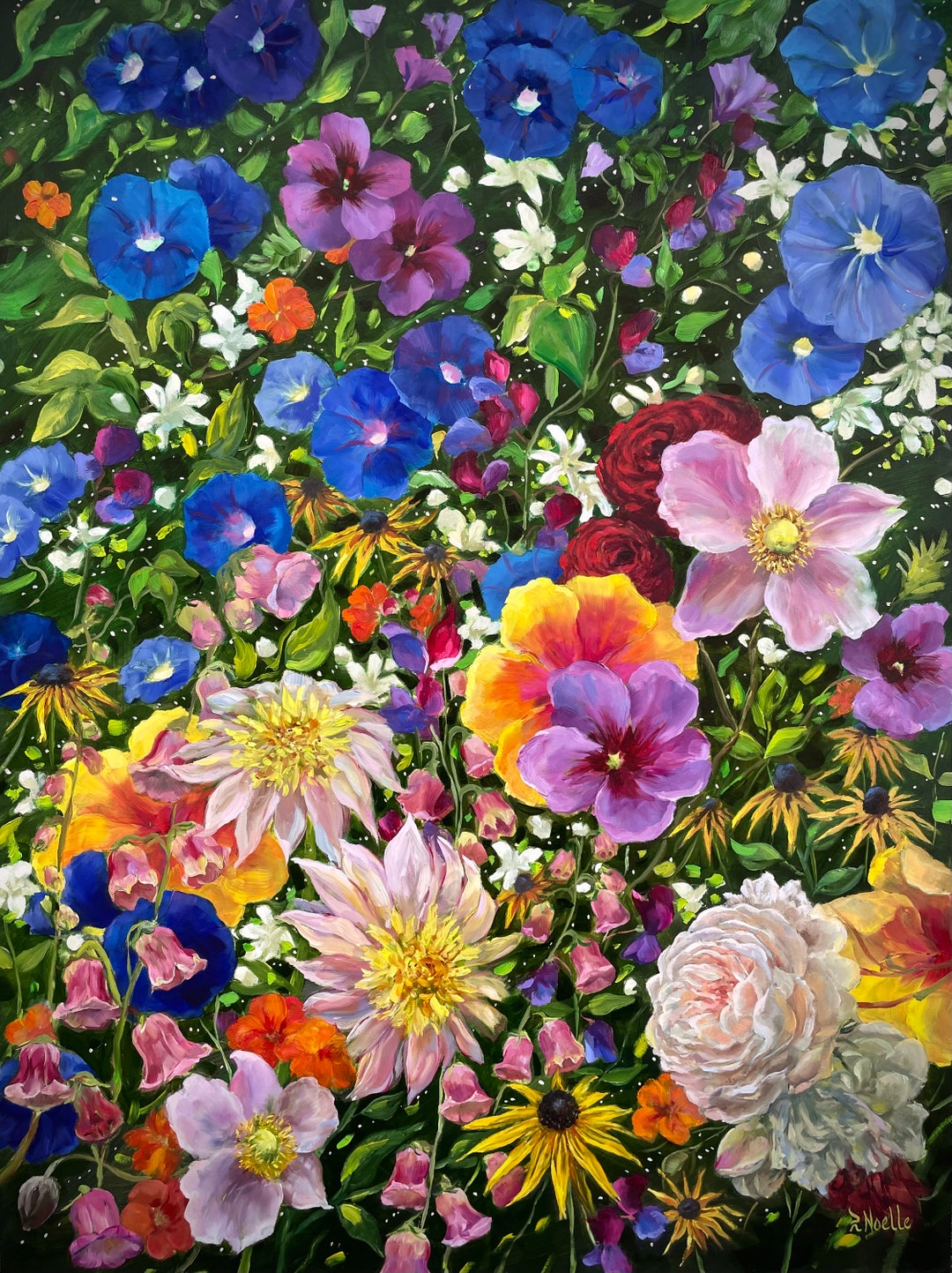 Dancing Flowers - Etsy