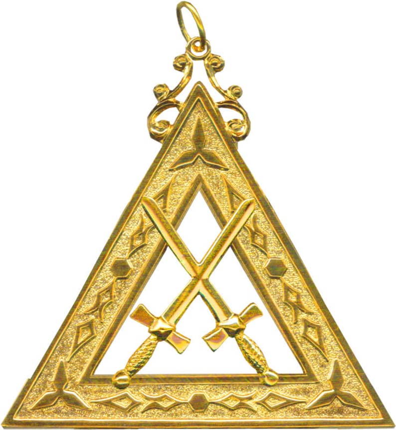 Masonic York Rite Royal Arch Officer Tyler Jewel - Etsy