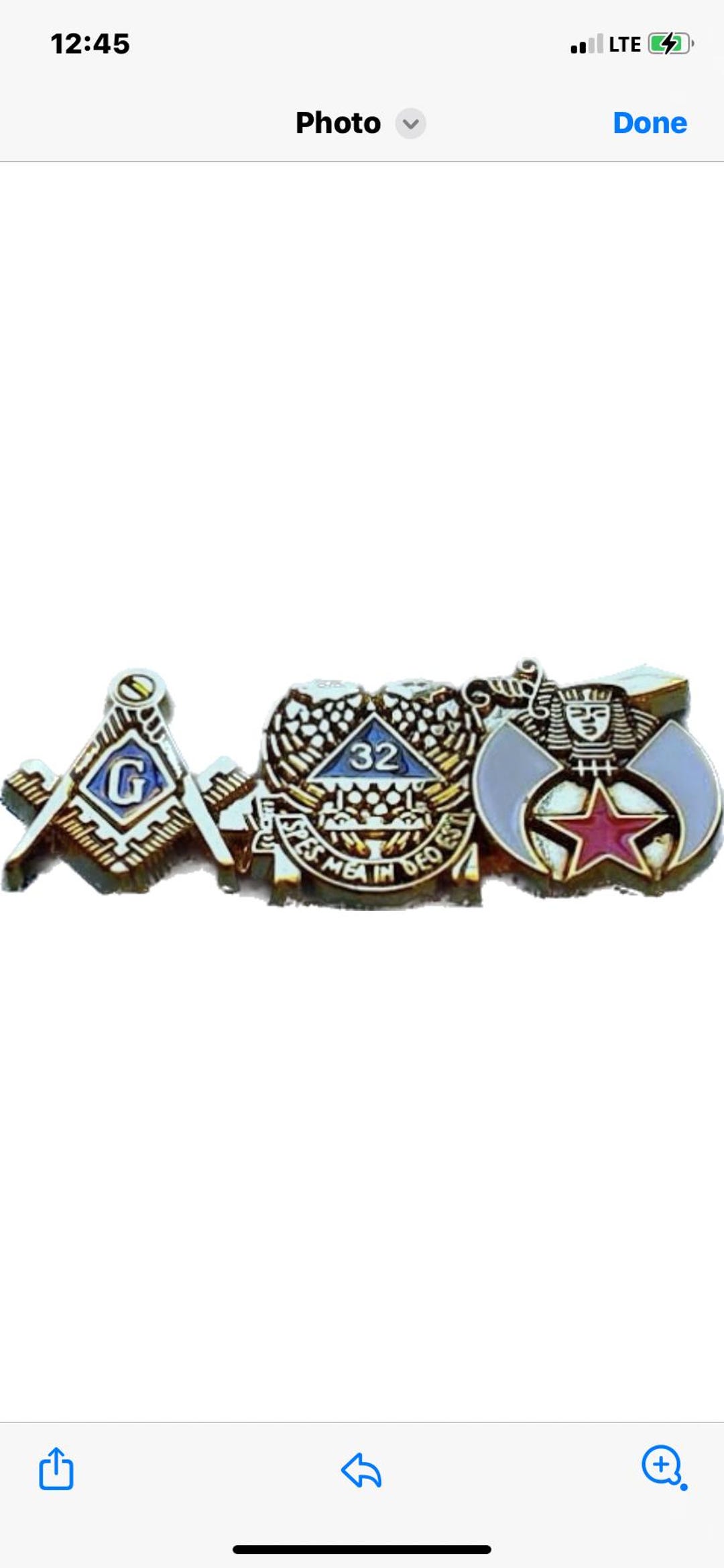 Masonic 32nd Degree Shriner Large Pin for Blue Lodge Member of the ...