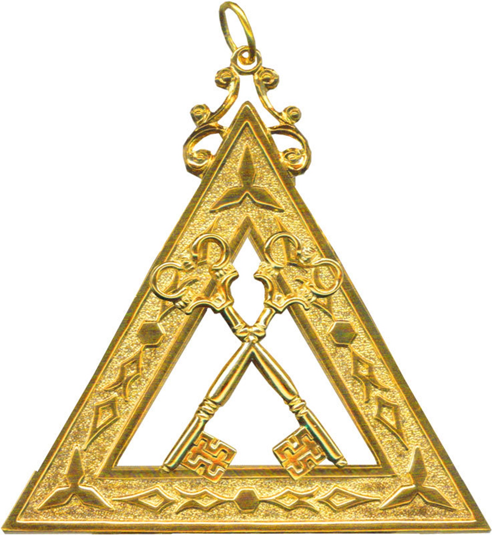Masonic York Rite Royal Arch Officer Treasurer Jewel - Etsy