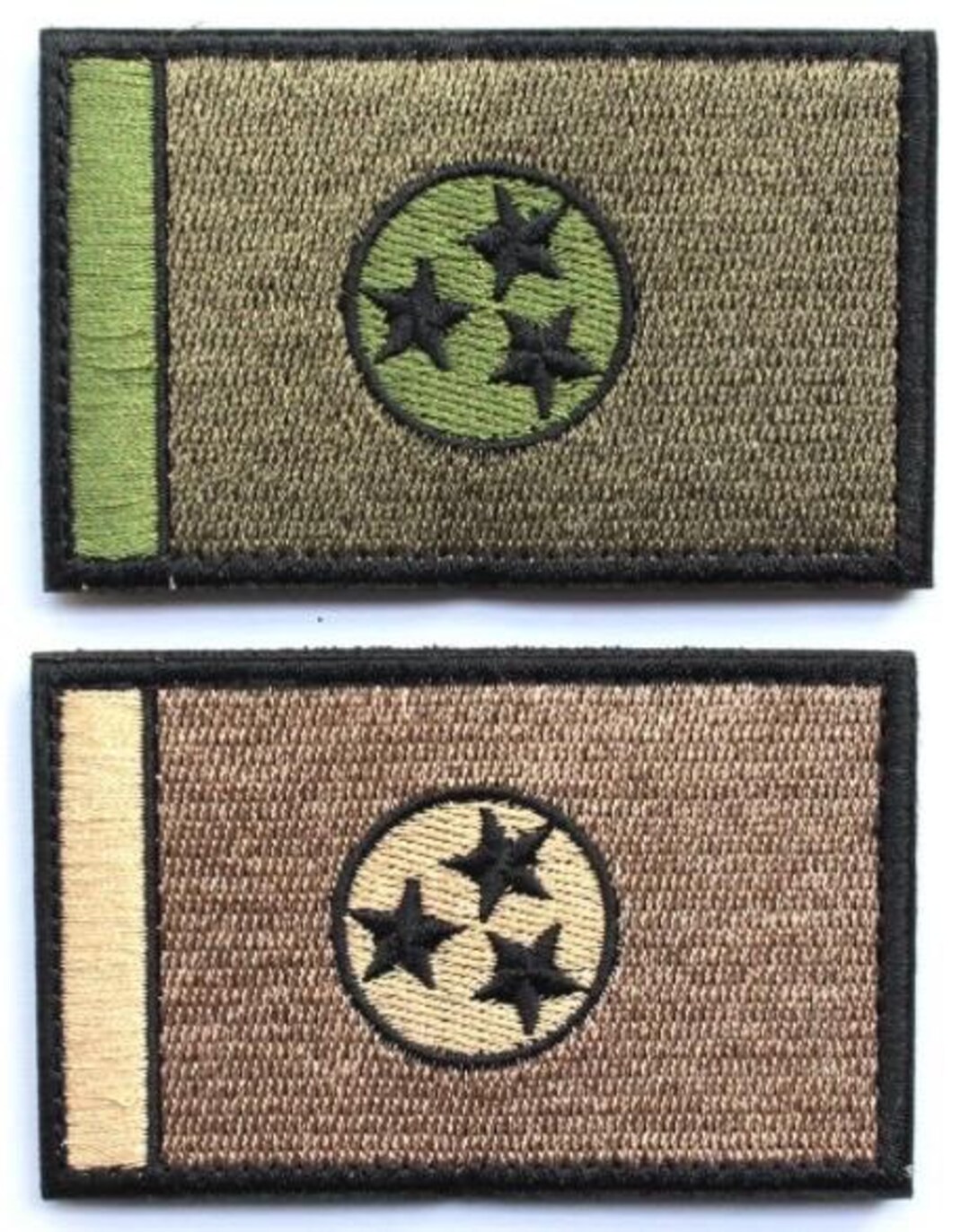 Tennessee State Flag Patches Set of Two With Belcro Back Attached - Etsy