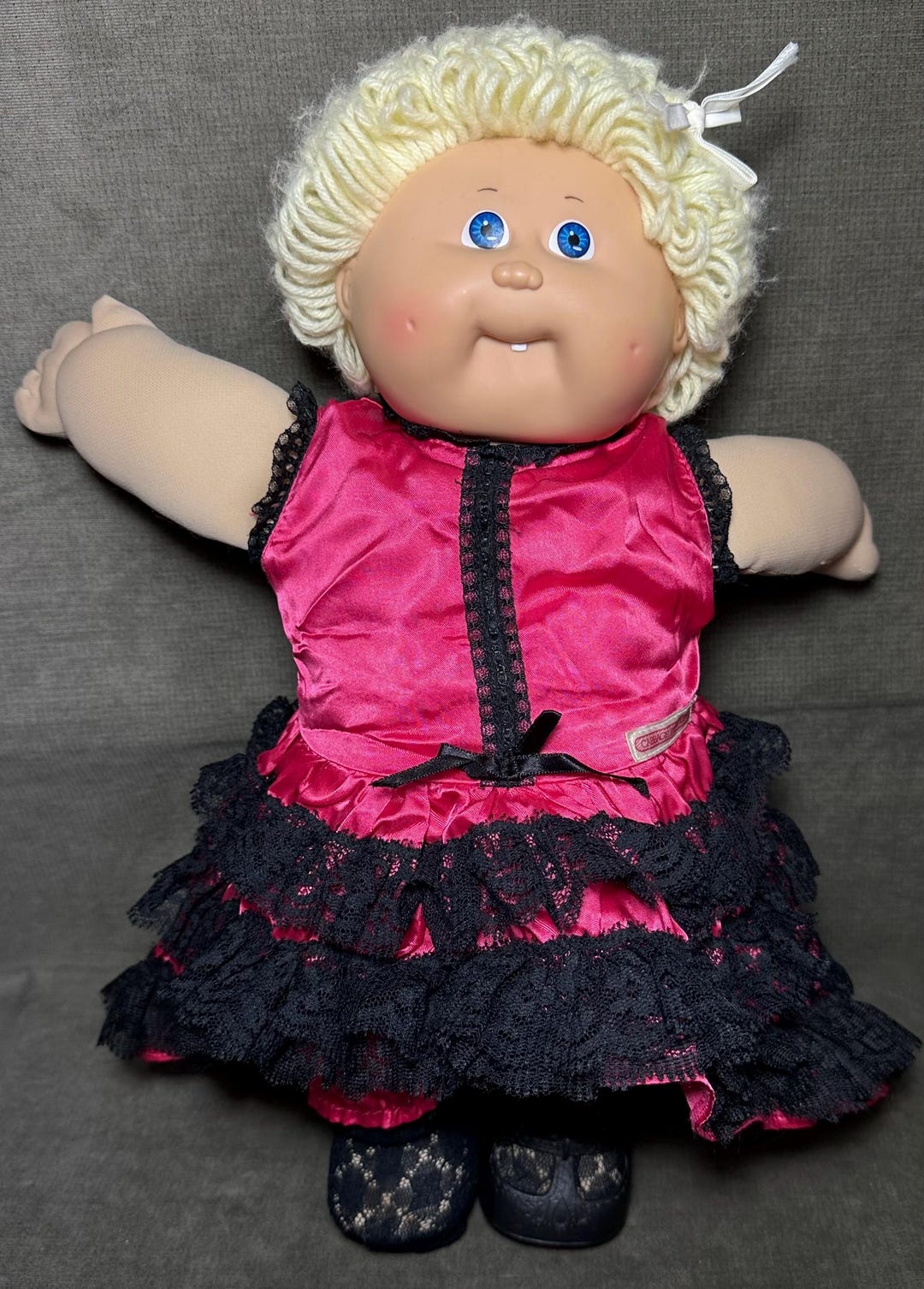 1985 Cabbage Patch Kids Girl Doll World Traveler Spanish Dancer Blonde ...
