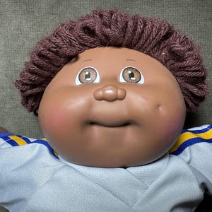 Vintage Cabbage Patch Kid Doll 1984 African American Boy With Diaper/clothes HM3 - Etsy