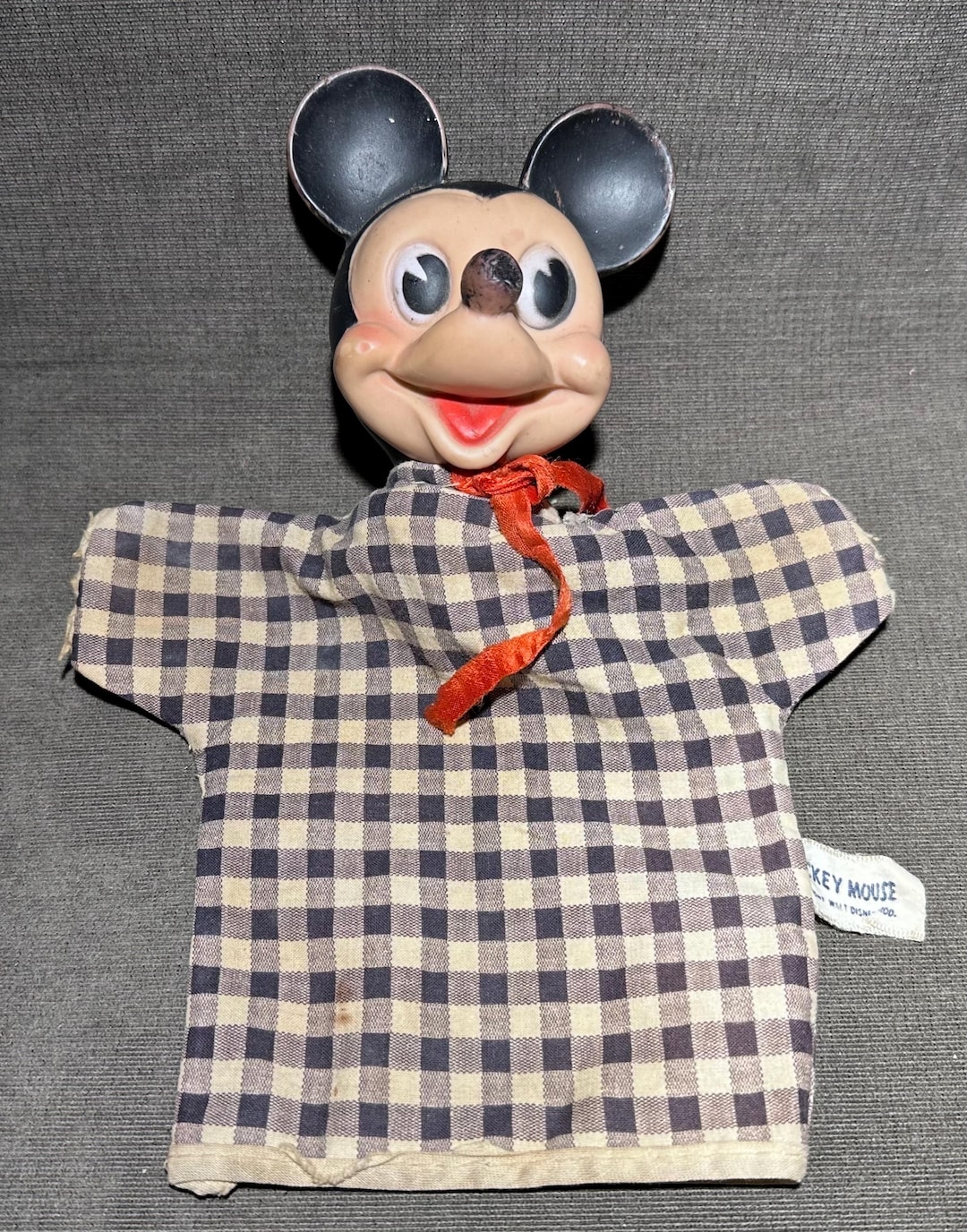 Vintage Mickey Mouse 1950s Gund Hand Puppet - 10" TALL Walt Disney - Etsy
