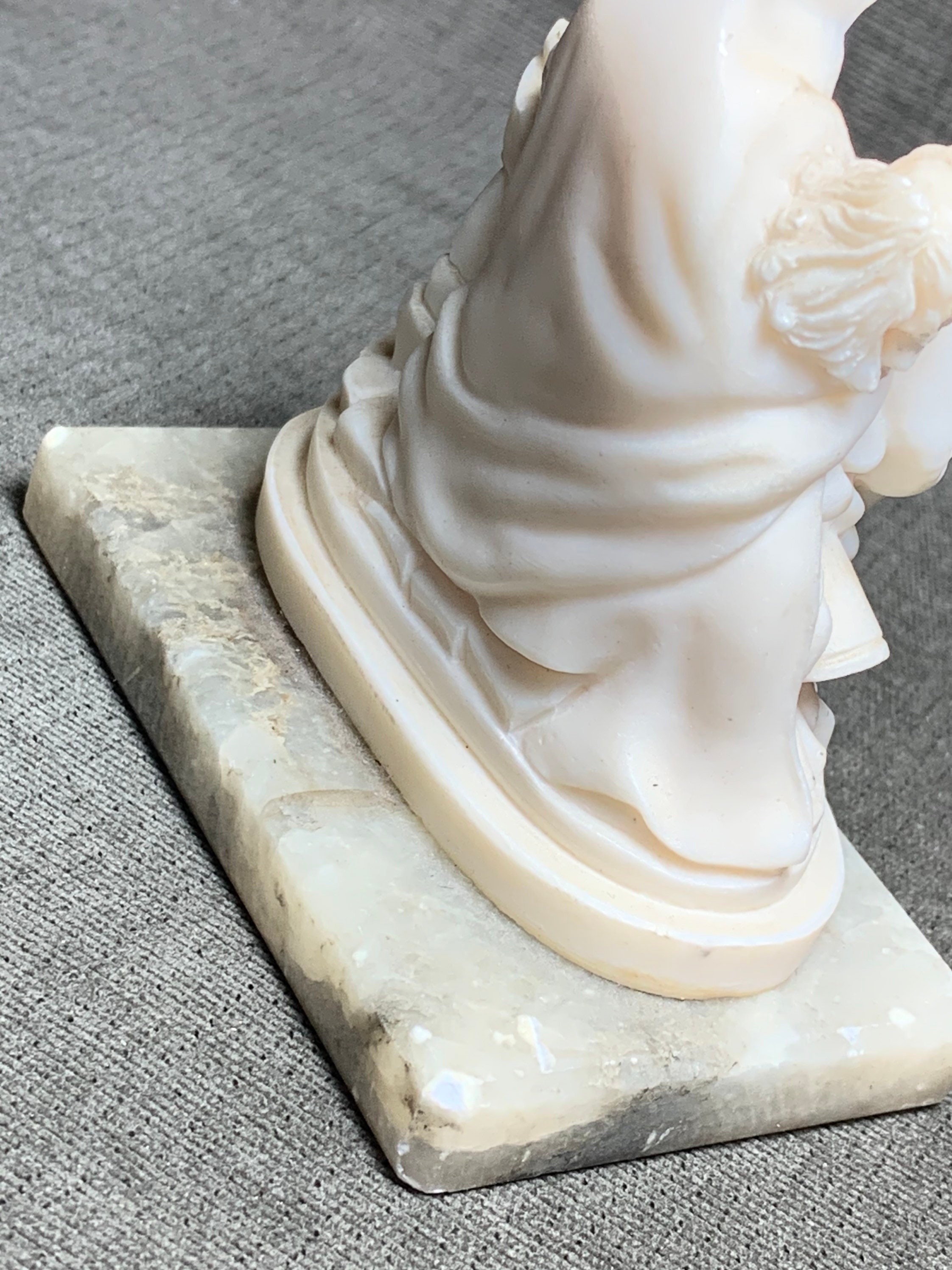 Vintage Santini Mary Jesus Sculpture Figure Religious 4 - Etsy