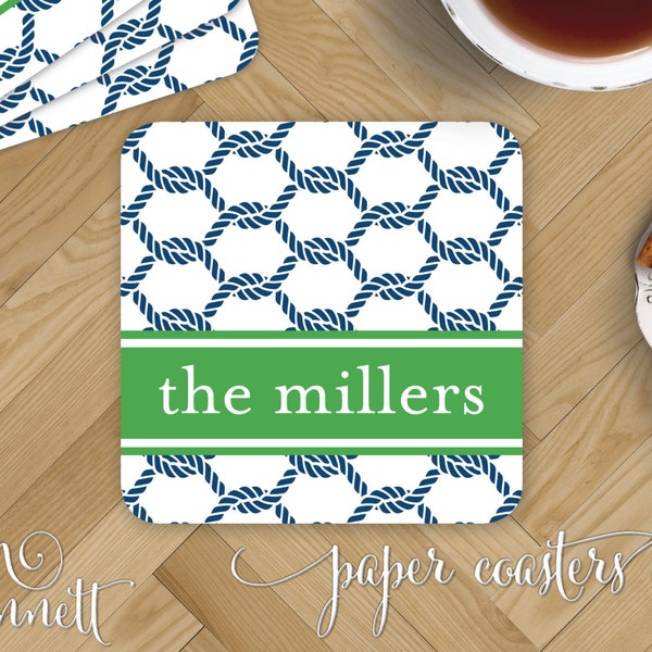 Nautical Coasters - Etsy