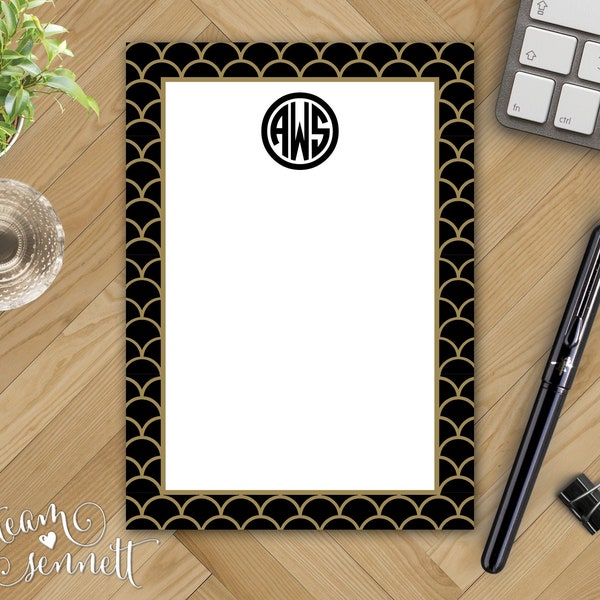 Art Deco Stationery - Etsy