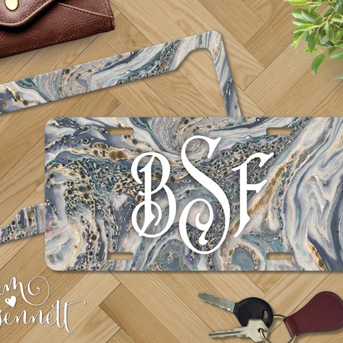 Custom License Plate Front Car Tag Aluminum or Plastic - Etsy