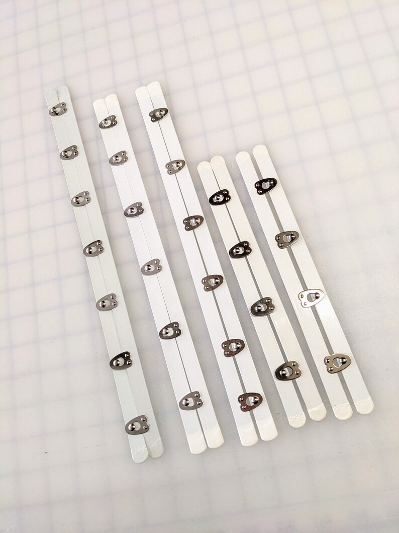 12 Corset Busks in Steel for Sewing Corsetry. Classic - Etsy