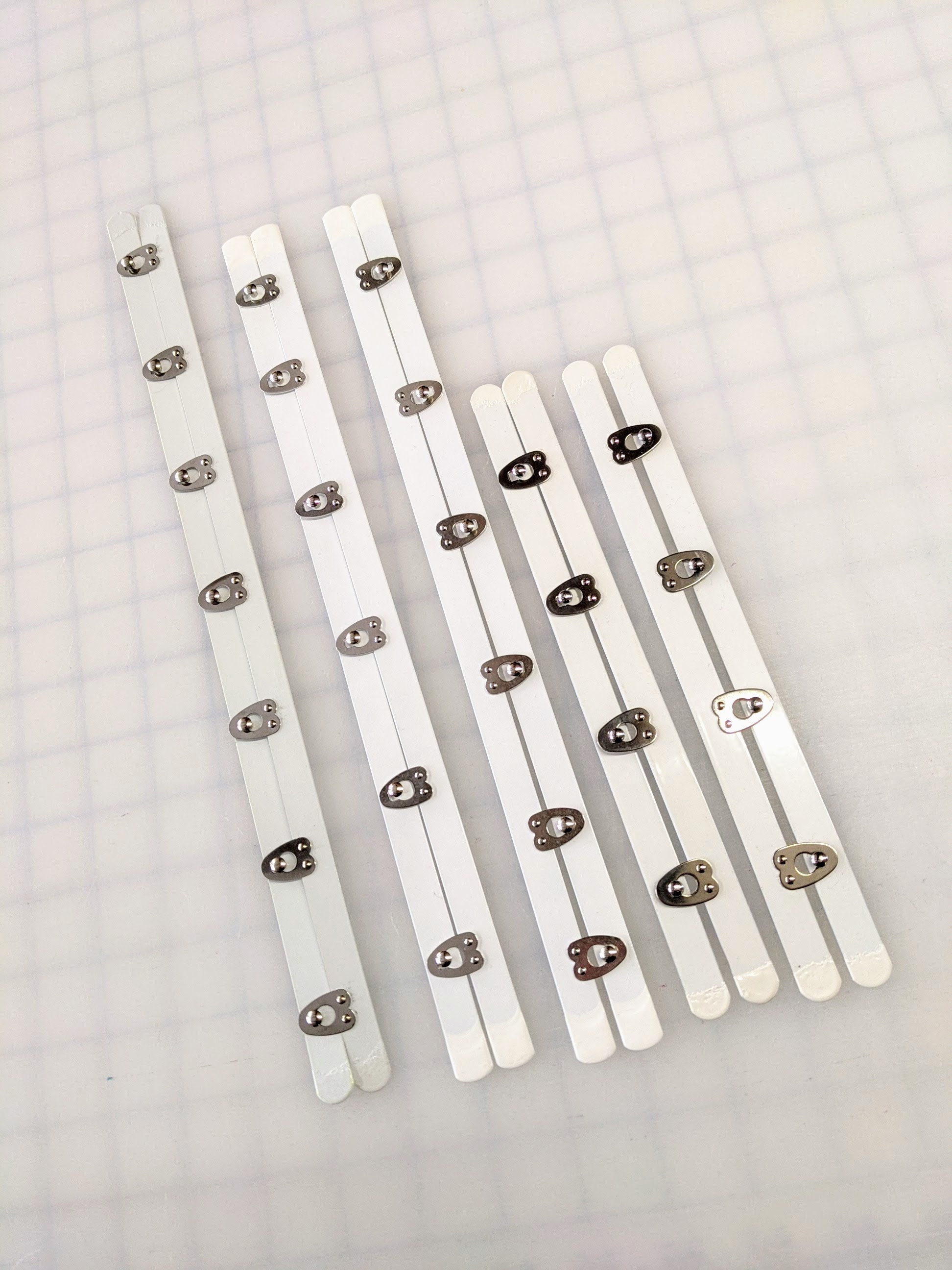 12 Corset Busks in Steel for Sewing Corsetry. Classic - Etsy