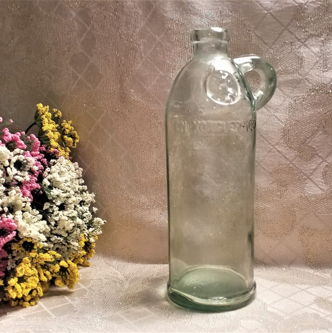 Vintage C-N Xoiguer-mahon Gin Bottle Handcrafted Clear Glass Tall ...