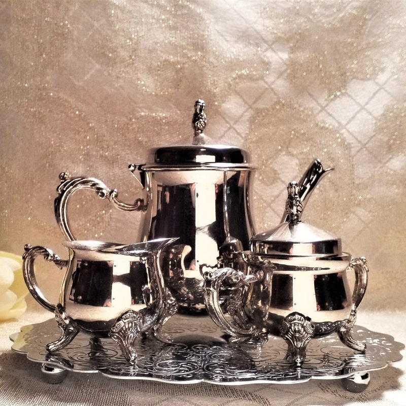 Elegant Tea Set - Etsy