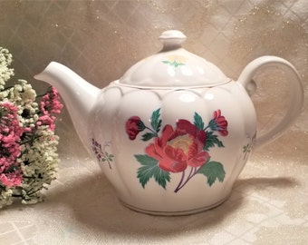 Laura Ashley Teapot - Etsy