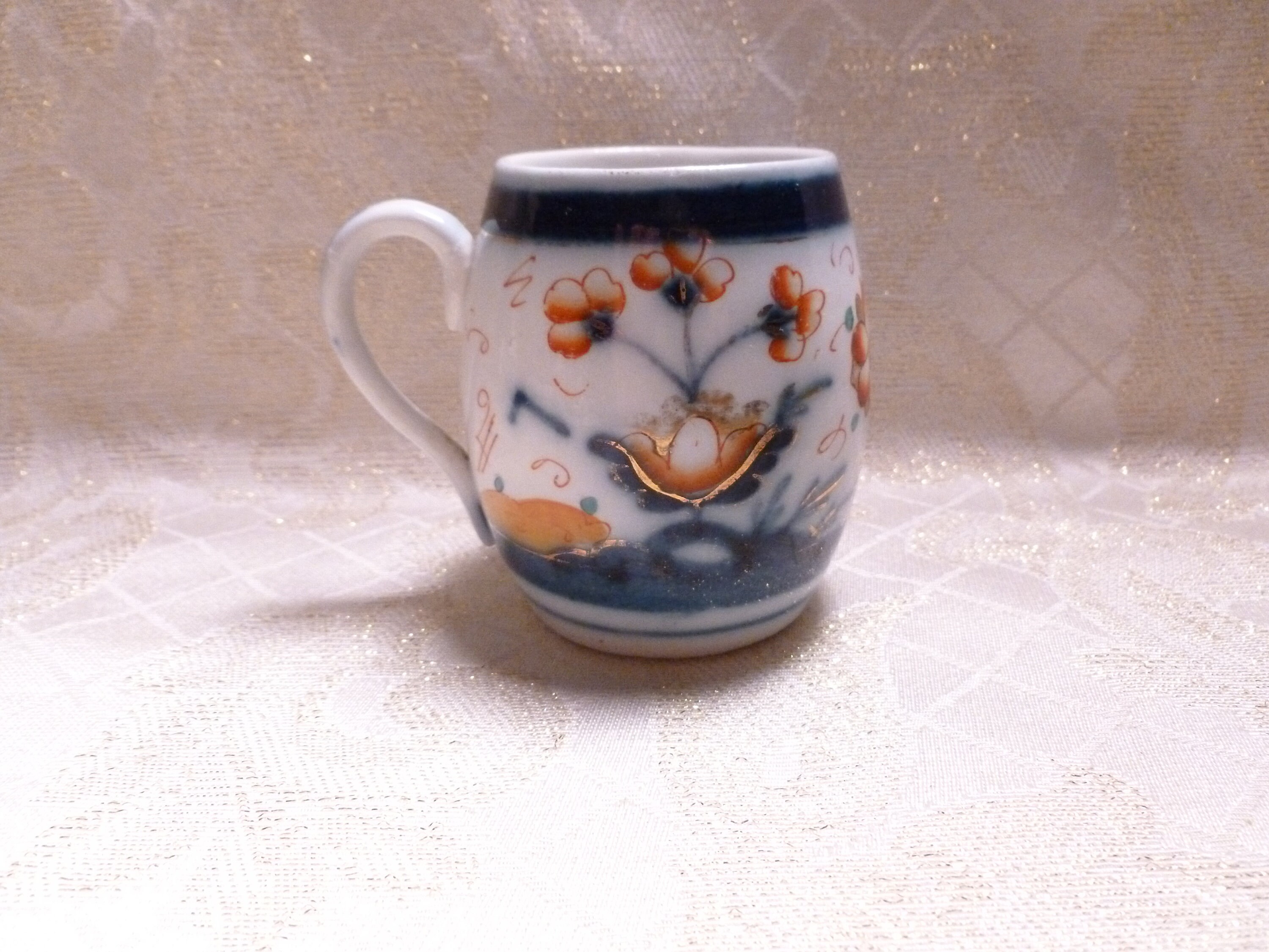 Gaudy Welsh Gaudy Dutch Swansea Style Cottage Cup Exceptional Design ...