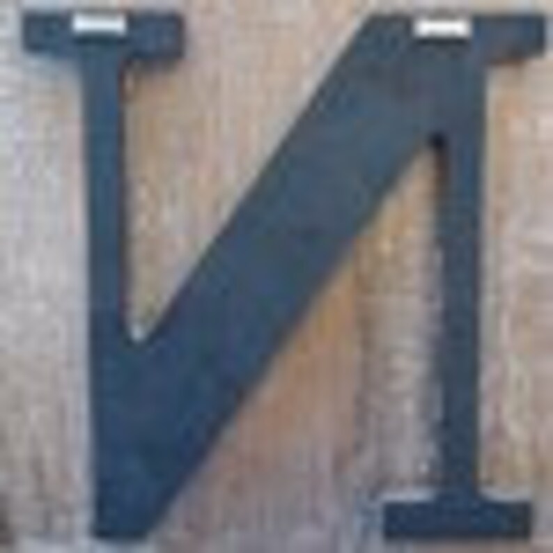 Letter "n", Custom 9.5" Handmade Wine Cork Letter for Wall, Bar or ...