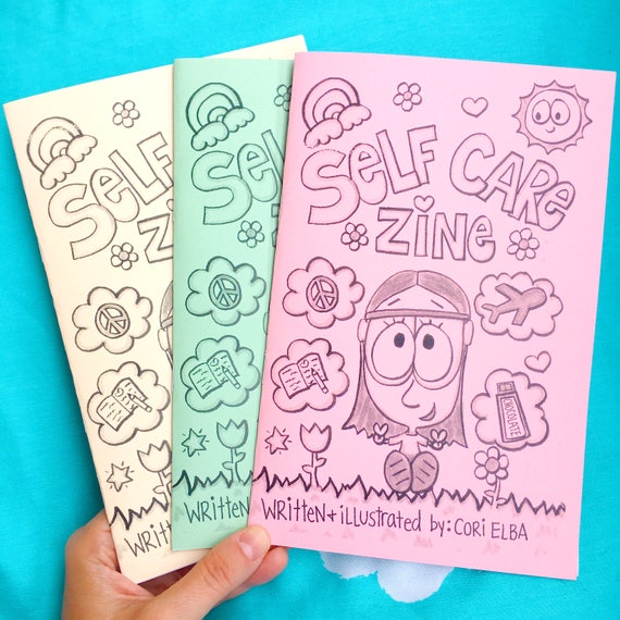 Self Care Zine self love booklet zines