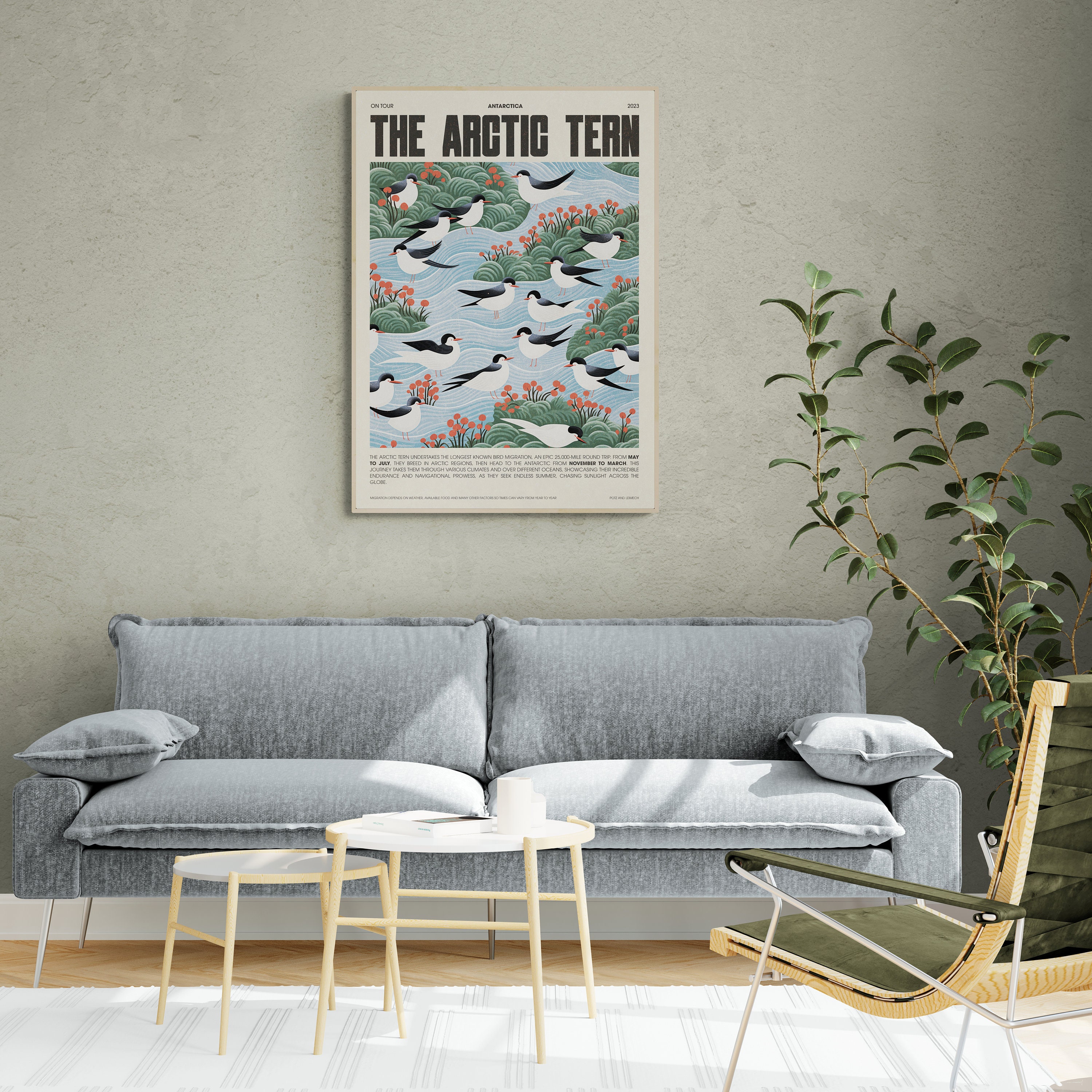 The Great Migrations: A World Tour. Penguin Printable Animal Poster - Etsy