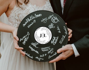 Record Player for Wedding Guestbook Personalized Record - Etsy