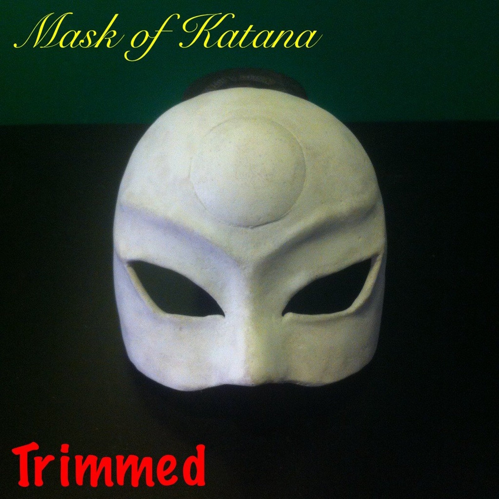 Mask of Katana - DC Comics Inspired Mask - Etsy