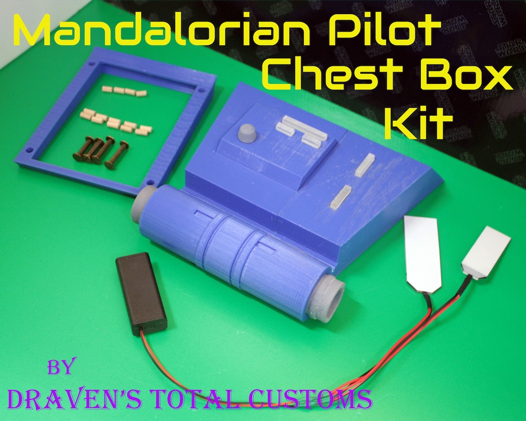 Mandalorian Pilot Chest Box Kit - Fenn Rau Mandalorian Protector ...