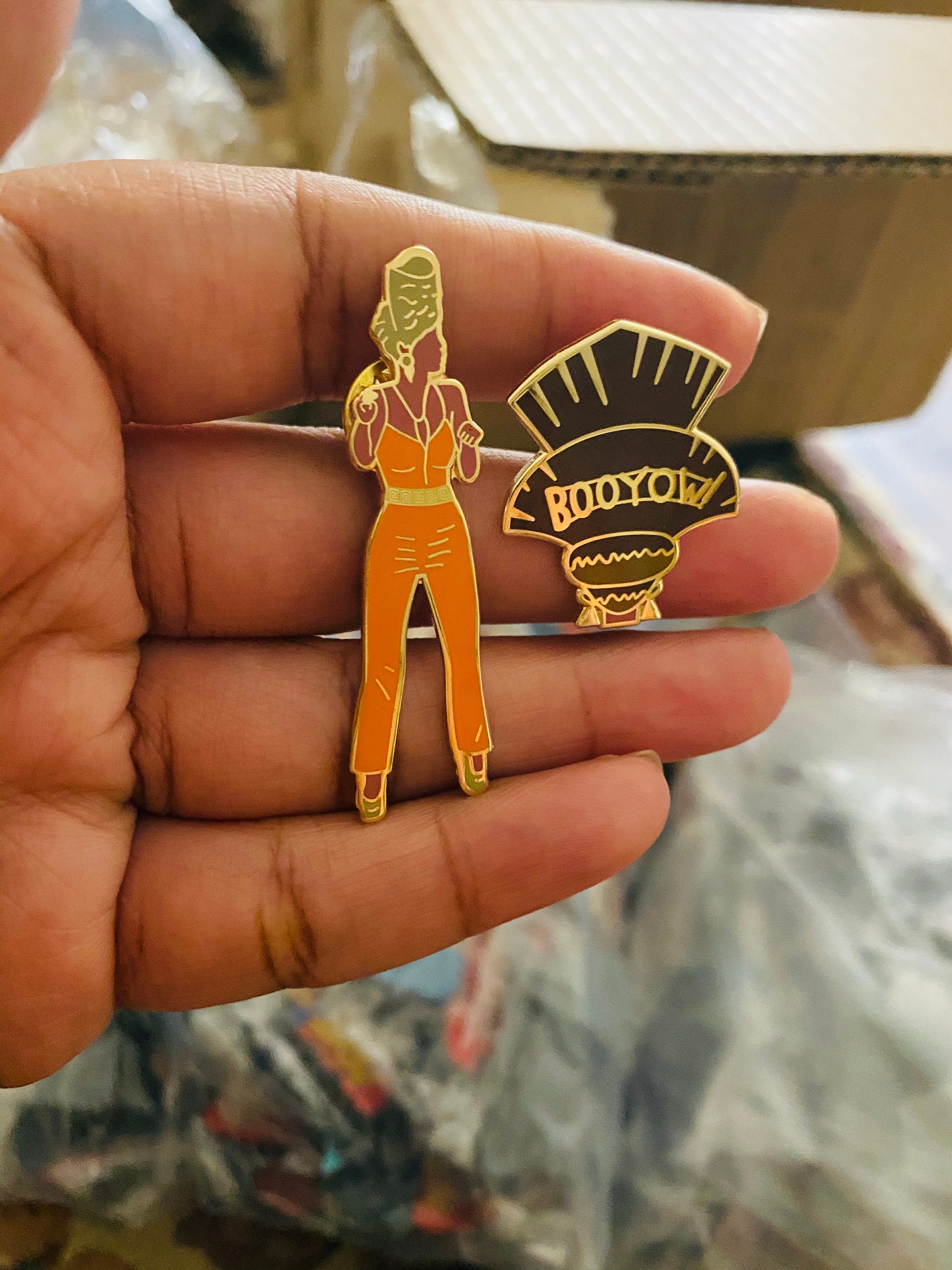 BAPS Inspired Enamel Pin Halloween Halle Berry Gift for | Etsy