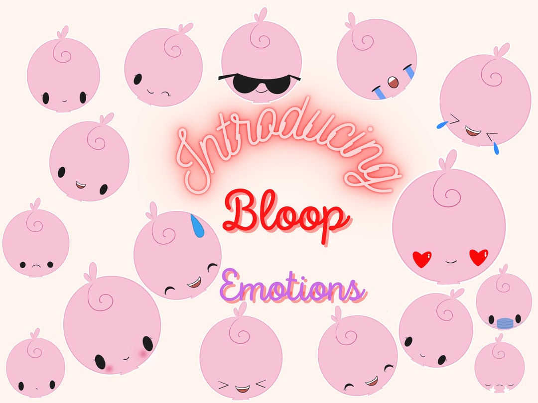 Cute Digital Goodnotes Stickers / Kawaii Goodnotes Stickers / Emotions ...