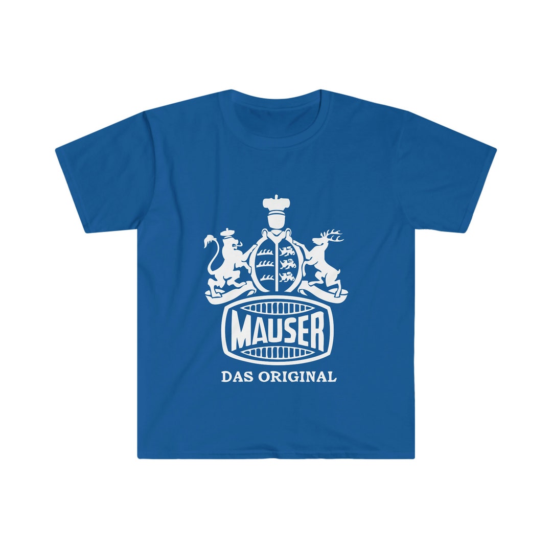 Mauser German Arms Logo Gun Unisex Softstyle T-shirt T Shirt - Etsy