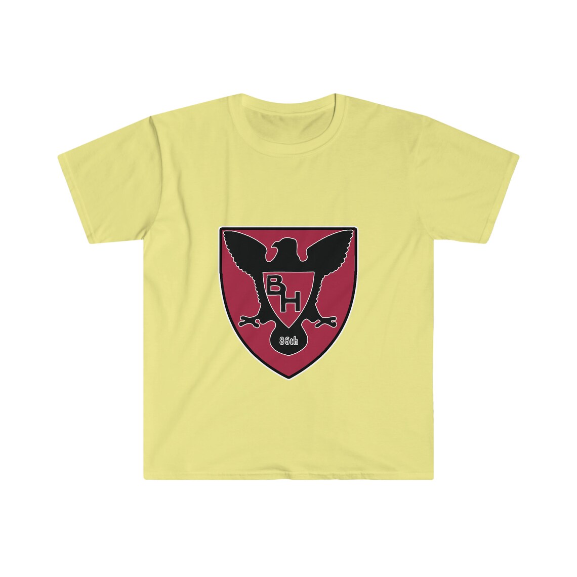 WW2 USA 86th Infantry Division Blackhawk Army Military Tshirt Insignia ...