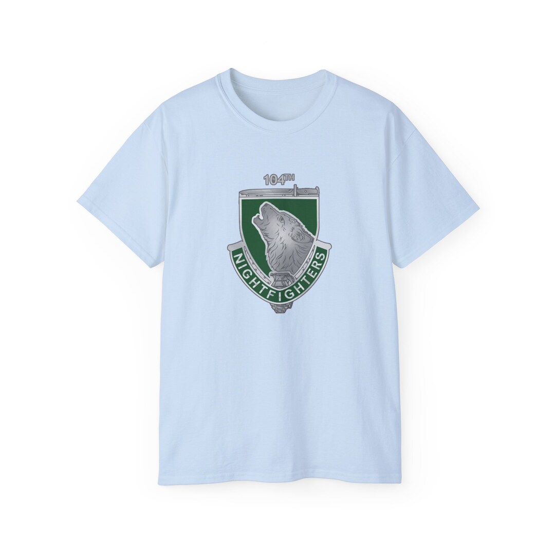 WW2 104th Infantry Division T-shirt Wolf US Army Night Fighters Wolf ...