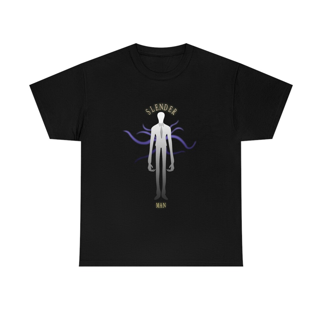 Slender Man Shirt T-shirt Ghost Creepy Creepy-pasta Slenderman Unisex ...