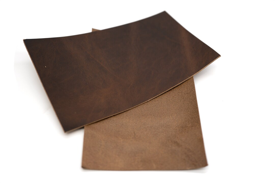 Small Leather Panel | Horween Nut Brown Dublin (lower Quality) - Etsy