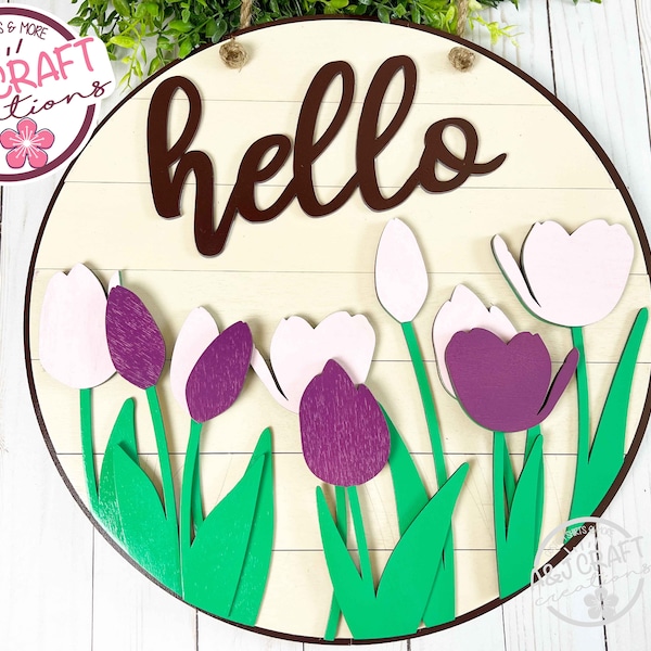 Spring Door Decor - Etsy