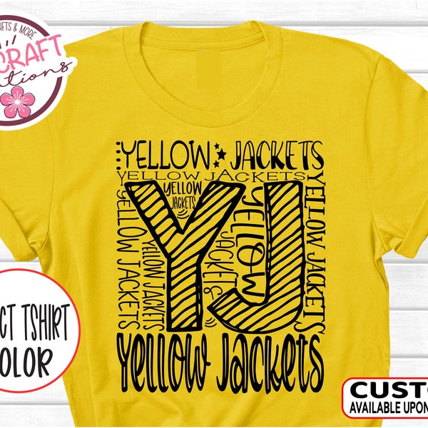 Yellow Jackets Shirt - Etsy