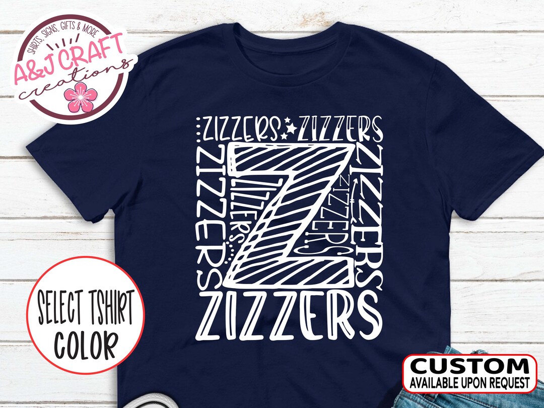 Zizzers Mascot Spirit Wear Typography Shirt Perfect for Teachers ...