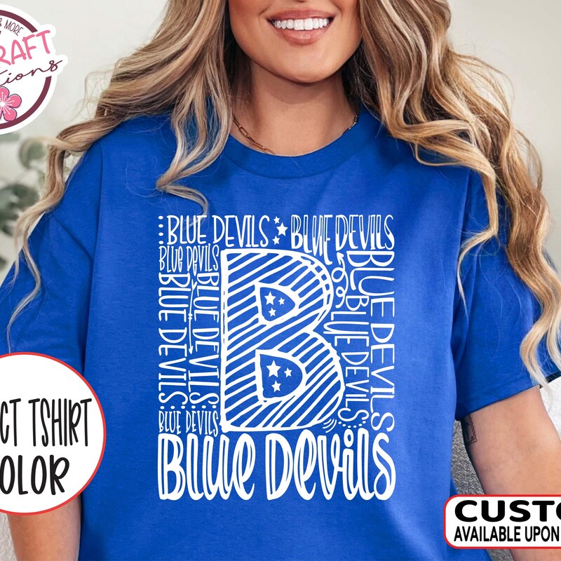 Blue Devils Shirt - Etsy