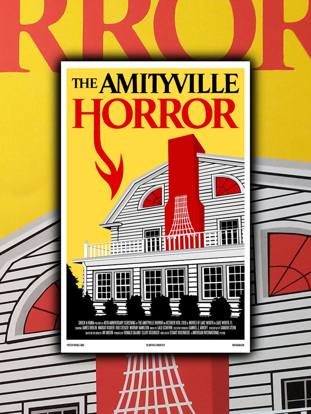 AMITYVILLE HORROR Poster 11x17 Art Print 1979 Supernatural - Etsy