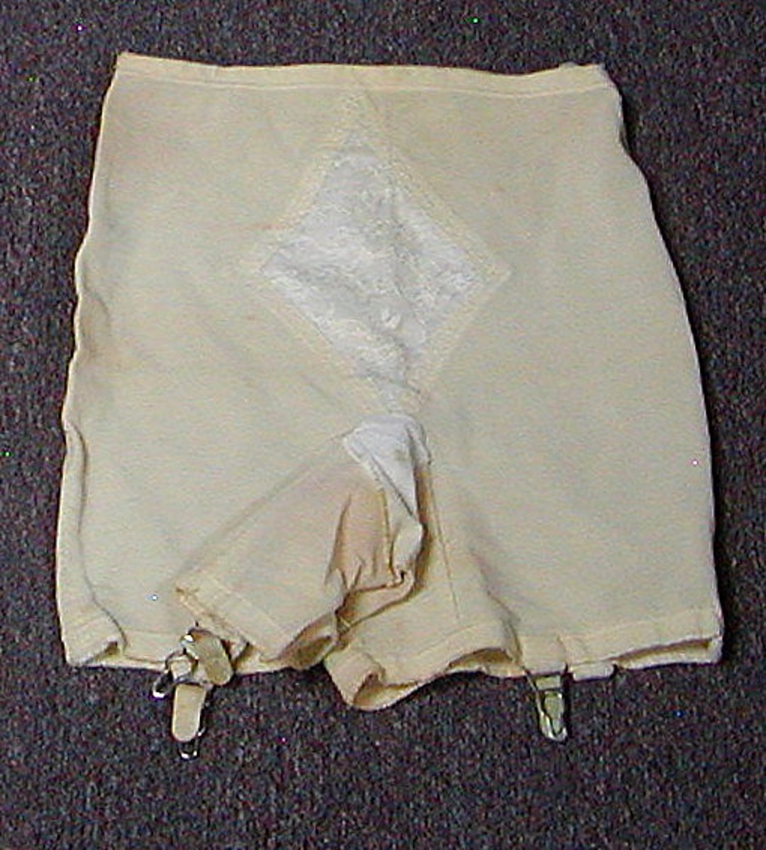 Vintage Vanity Fair Firm Control Short Leg Girdle With Garters Body ...