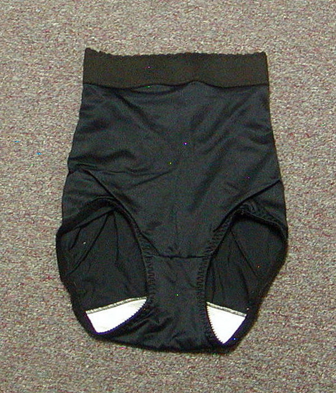 Vintage Cupid® Cuffed Extra Firm Control Panty Girdle Brief Tuxedo ...