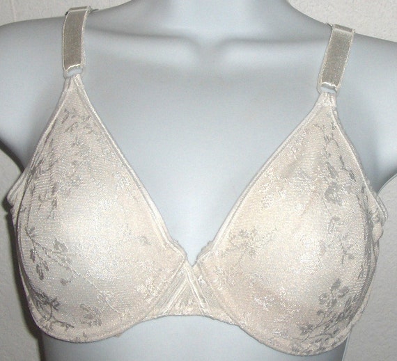 Vintage New Playtex Cross Your Heart® Jacquard Floral… Gem