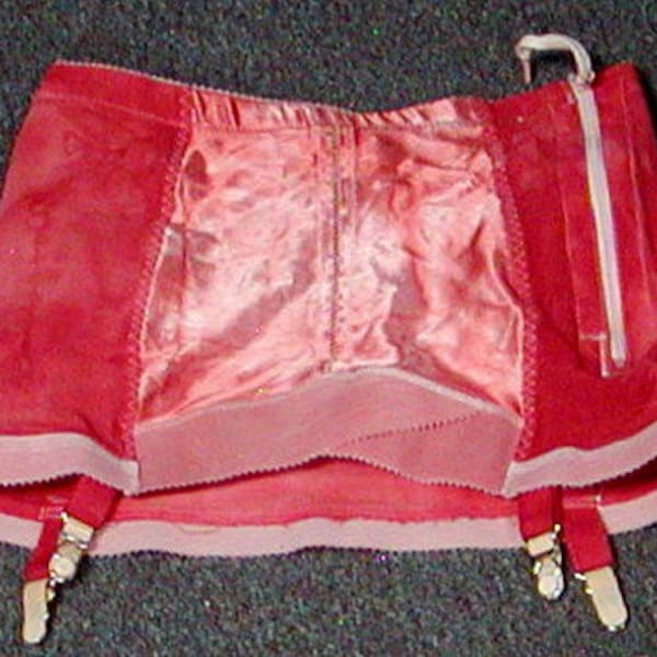 Red Open Bottom Girdles - Etsy