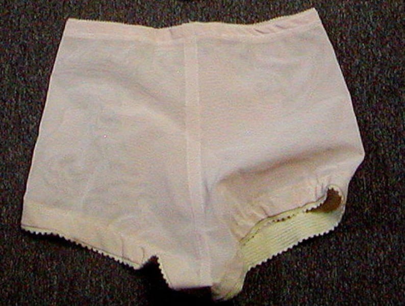 Vinatge Sears Firm Control Tulip Panty Girdle Brief Pink 2x Etsy Uk
