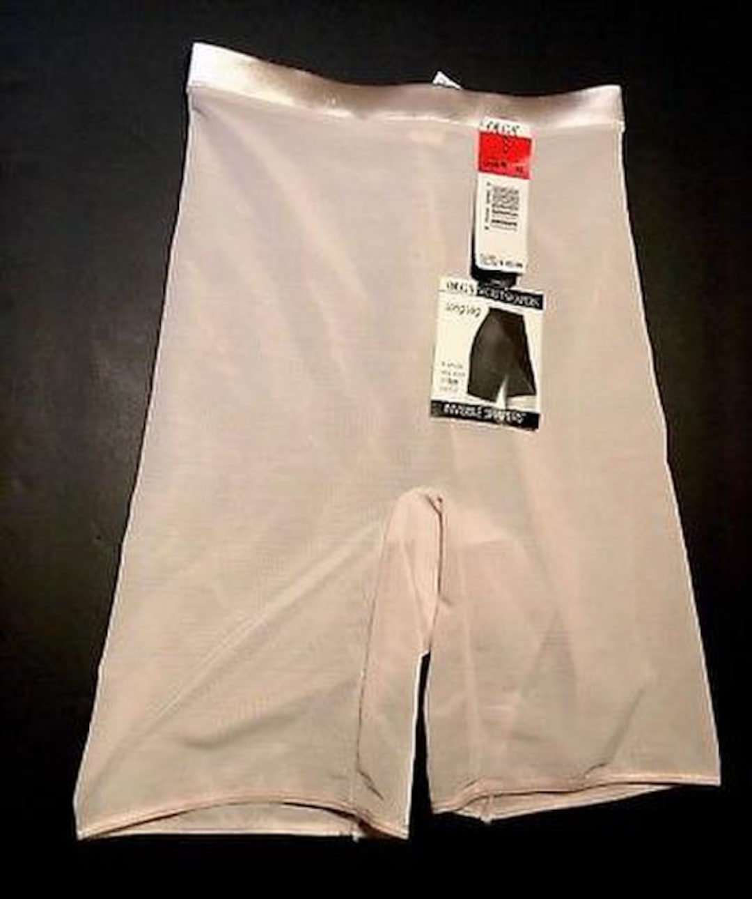 Vintage Olga Secret Shapers Luxurious Sheer Firm Control Long Leg Thigh ...