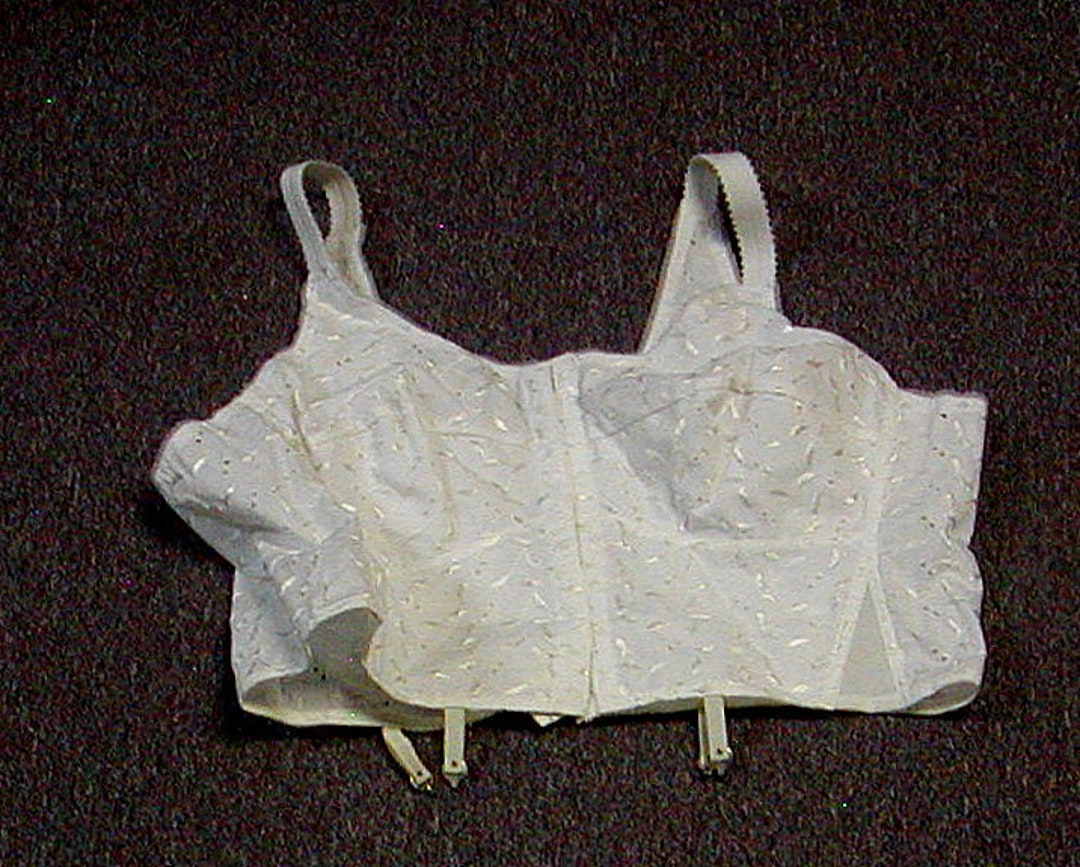 Vinatge New Crown-ette Front Close Full Support Long Line - Etsy