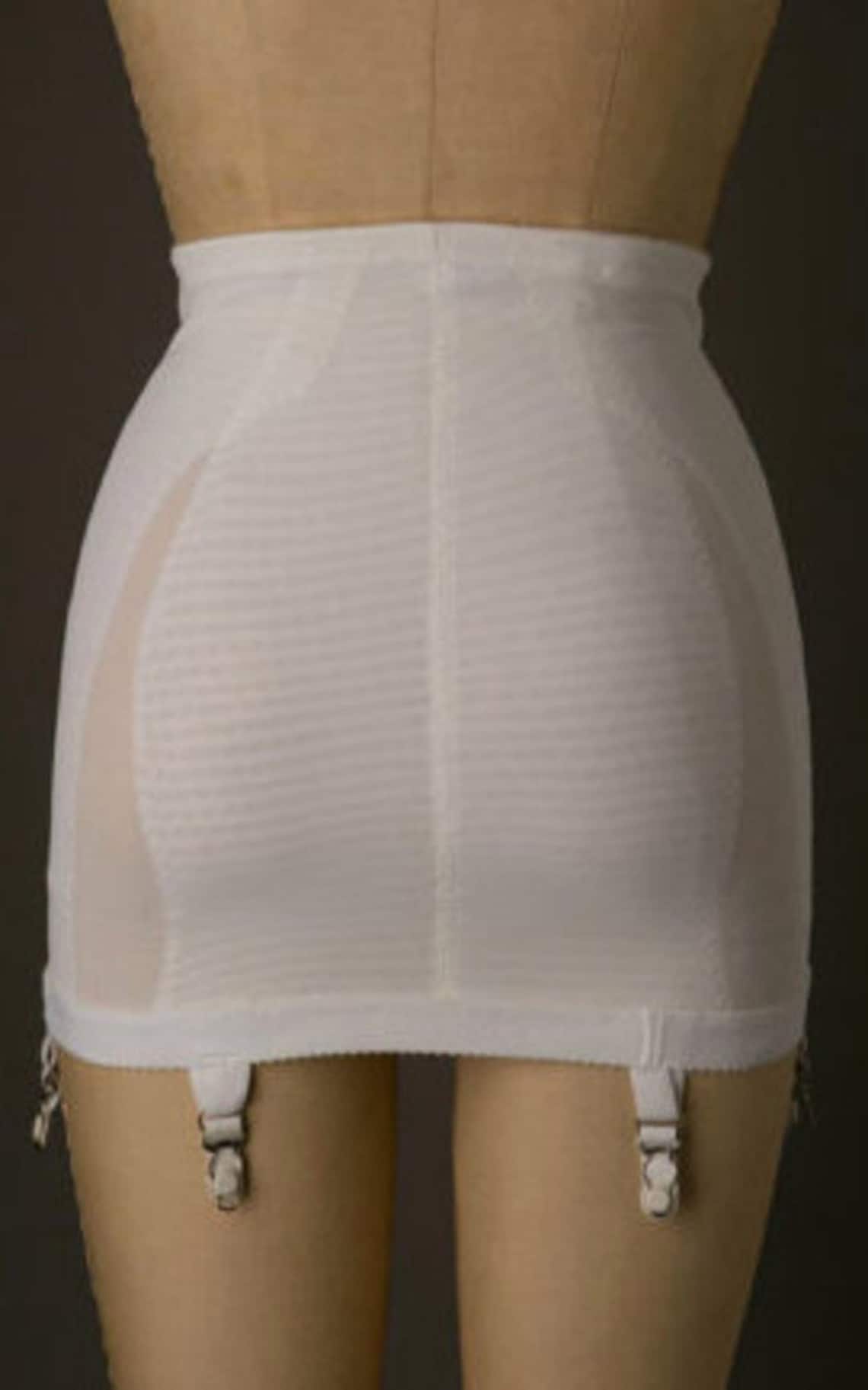 Vintage New Playtex Double Diamonds Firm Open Bottom Girdle Etsy