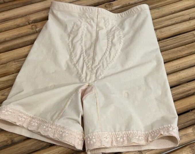 Vintage Playtex I Cant Believe Its A Girdle Firm Control Long Leg